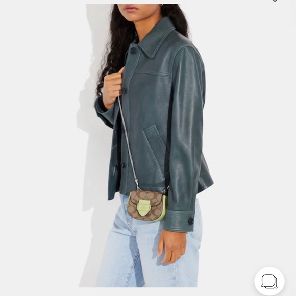 Coach | Bags | New Coach Morgan Card Case On A Chain In Signature ...